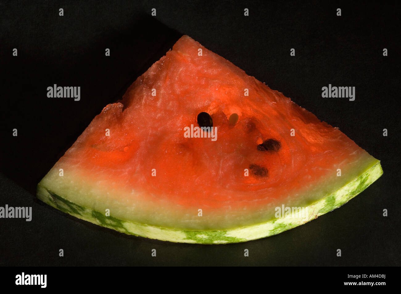 Close-up of a slice of watermelon Stock Photo - Alamy