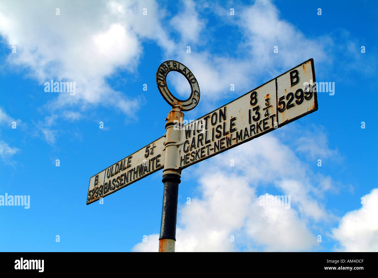 Signpost carlisle hi-res stock photography and images - Alamy