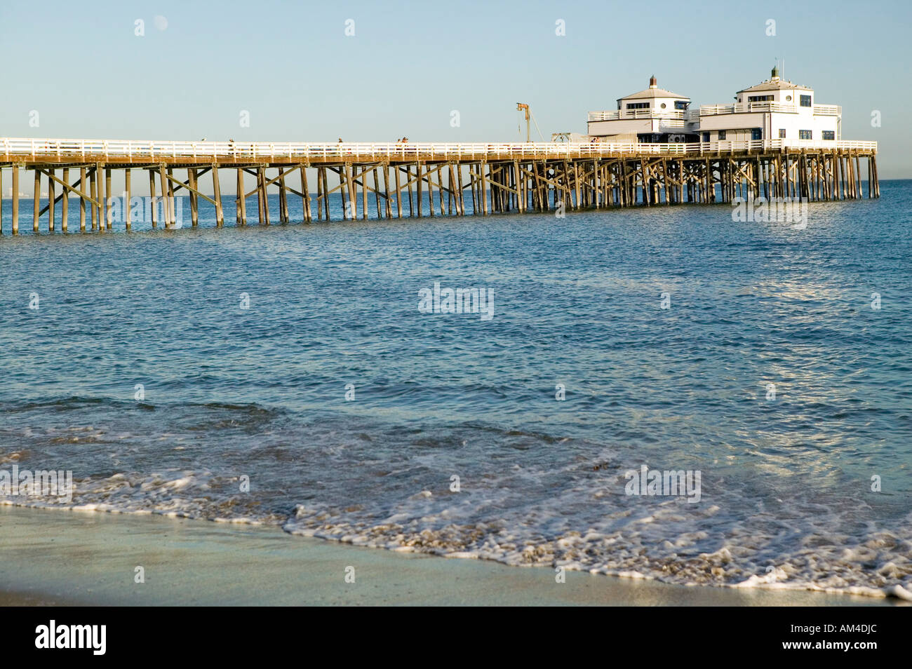 The newly remodeled Malibu Pier Malibu California Stock Photo - Alamy