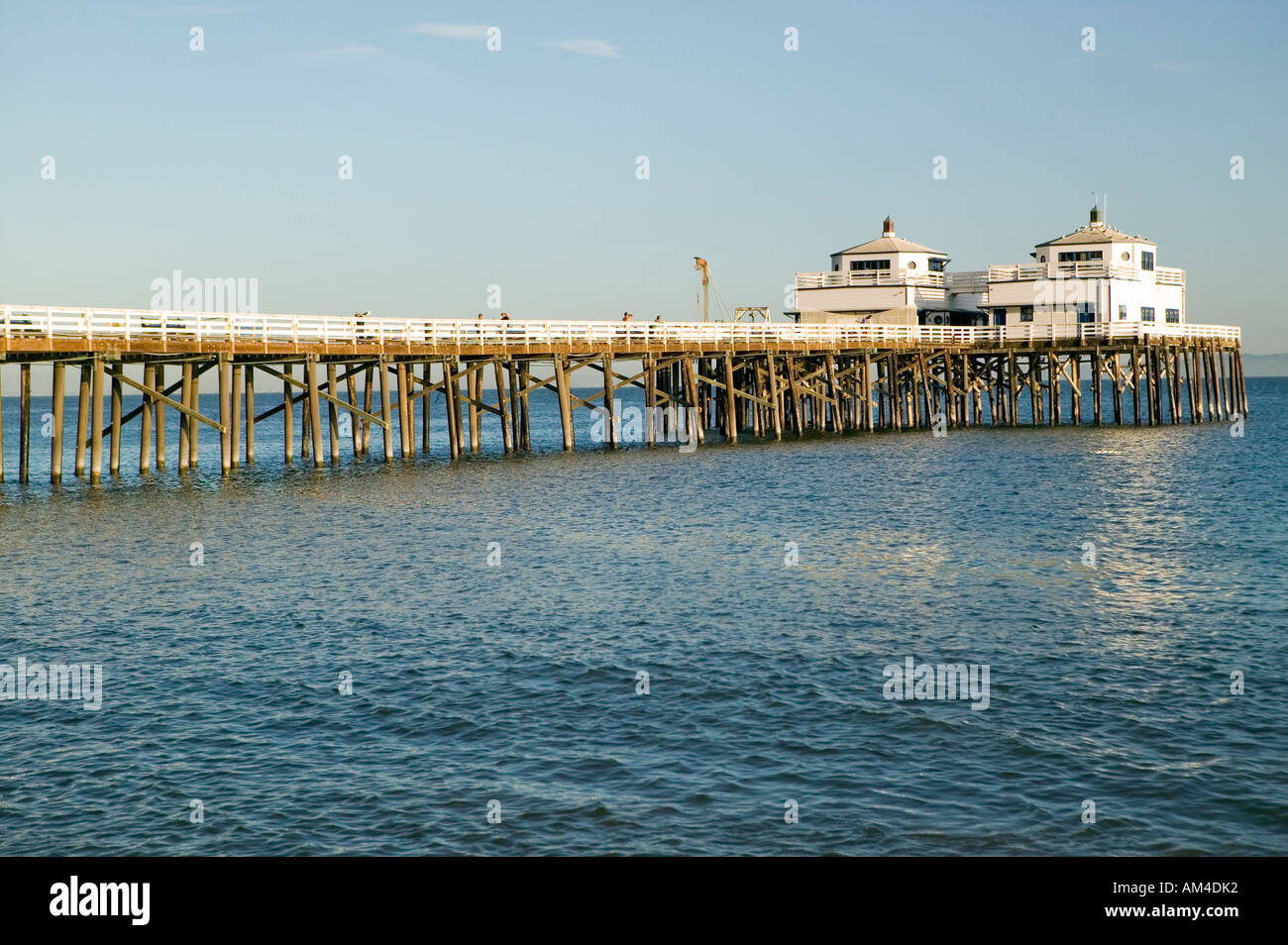 The newly remodeled Malibu Pier Malibu California Stock Photo - Alamy