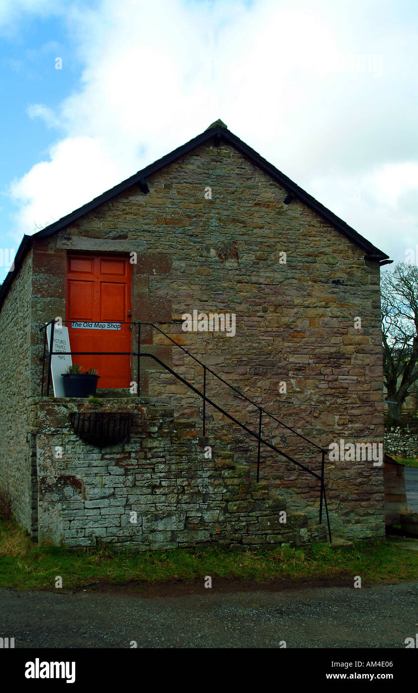 Old map of lake district hi-res stock photography and images - Alamy