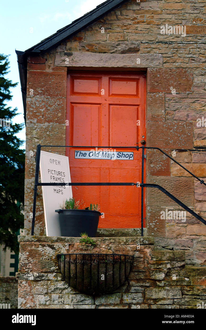 Old map of lake district hi-res stock photography and images - Alamy