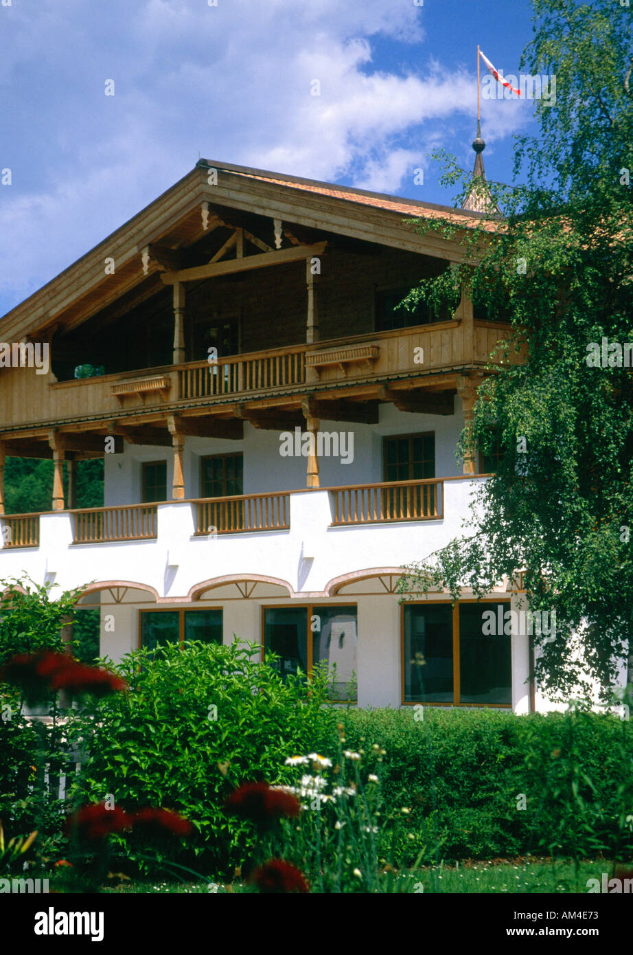 Traditional Austrian House in a small village called Reith near ...
