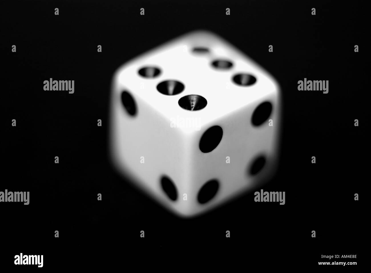 Six dice Black and White Stock Photos & Images - Alamy