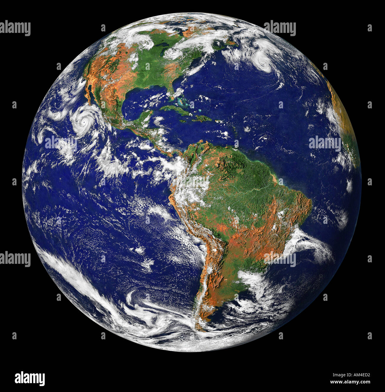 Earth from Space Stock Photo - Alamy