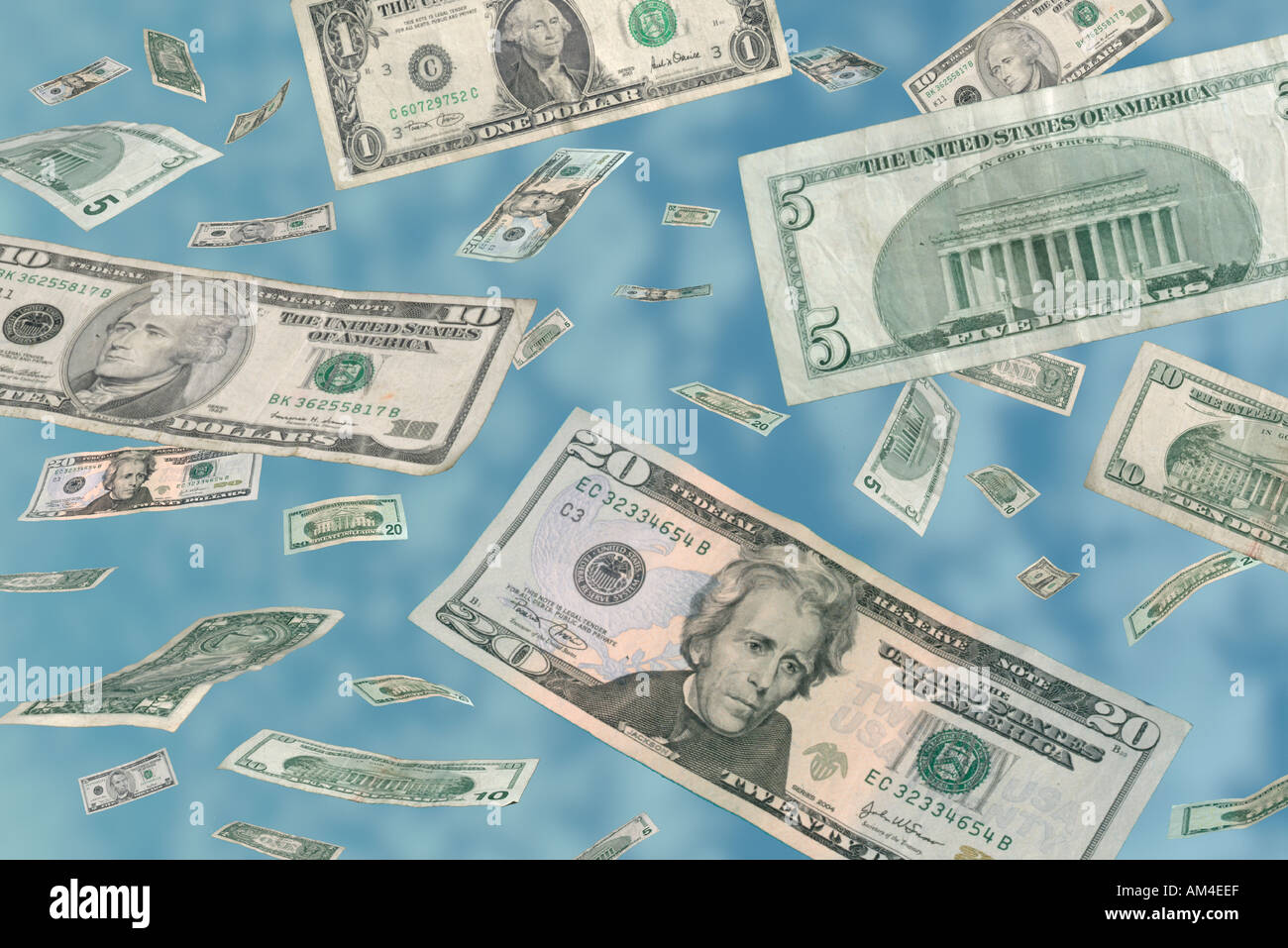 Falling money hi-res stock photography and images - Alamy