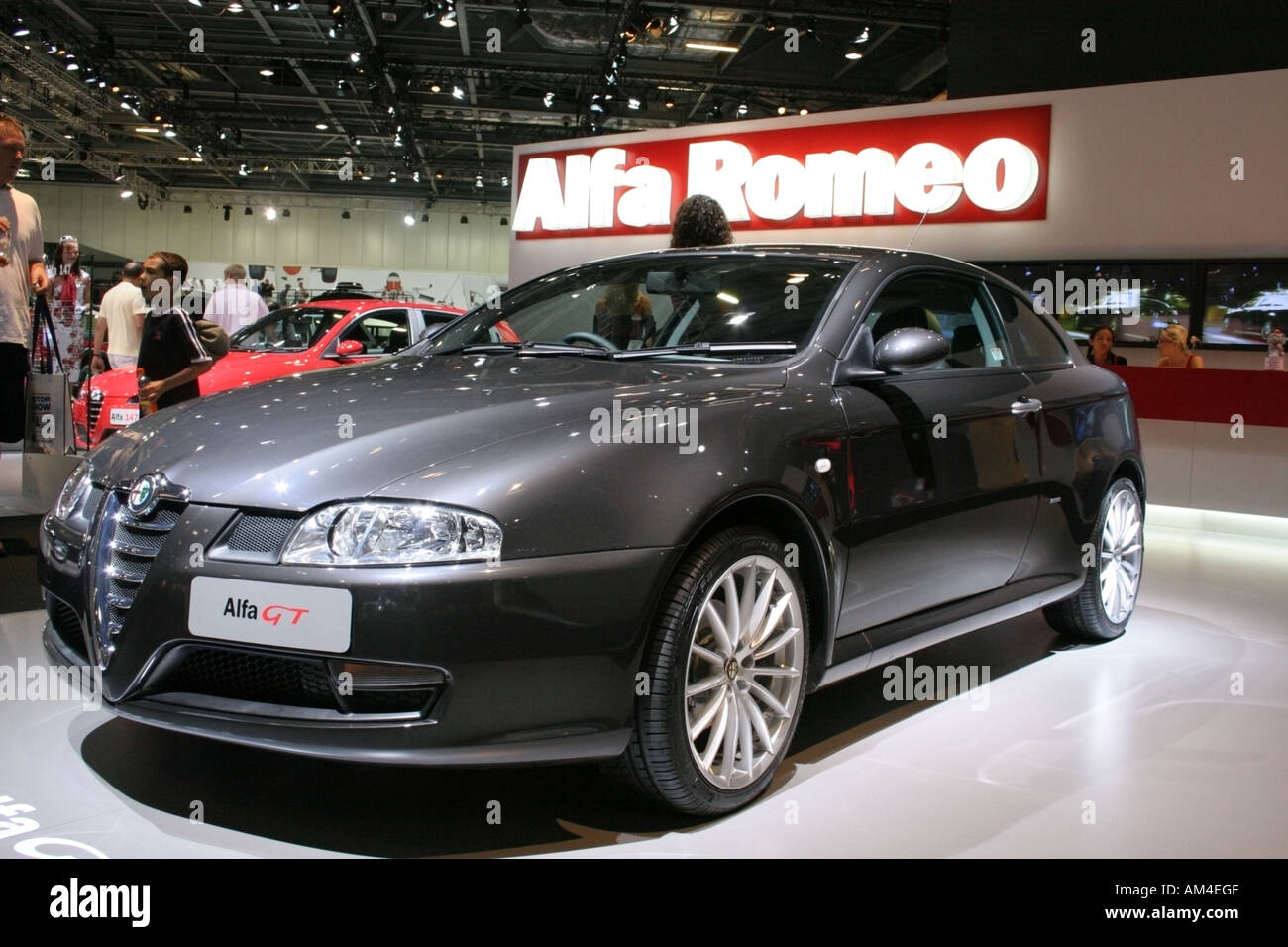 Alfa Romeo motor car at the British International Motor Show 2006 Stock ...