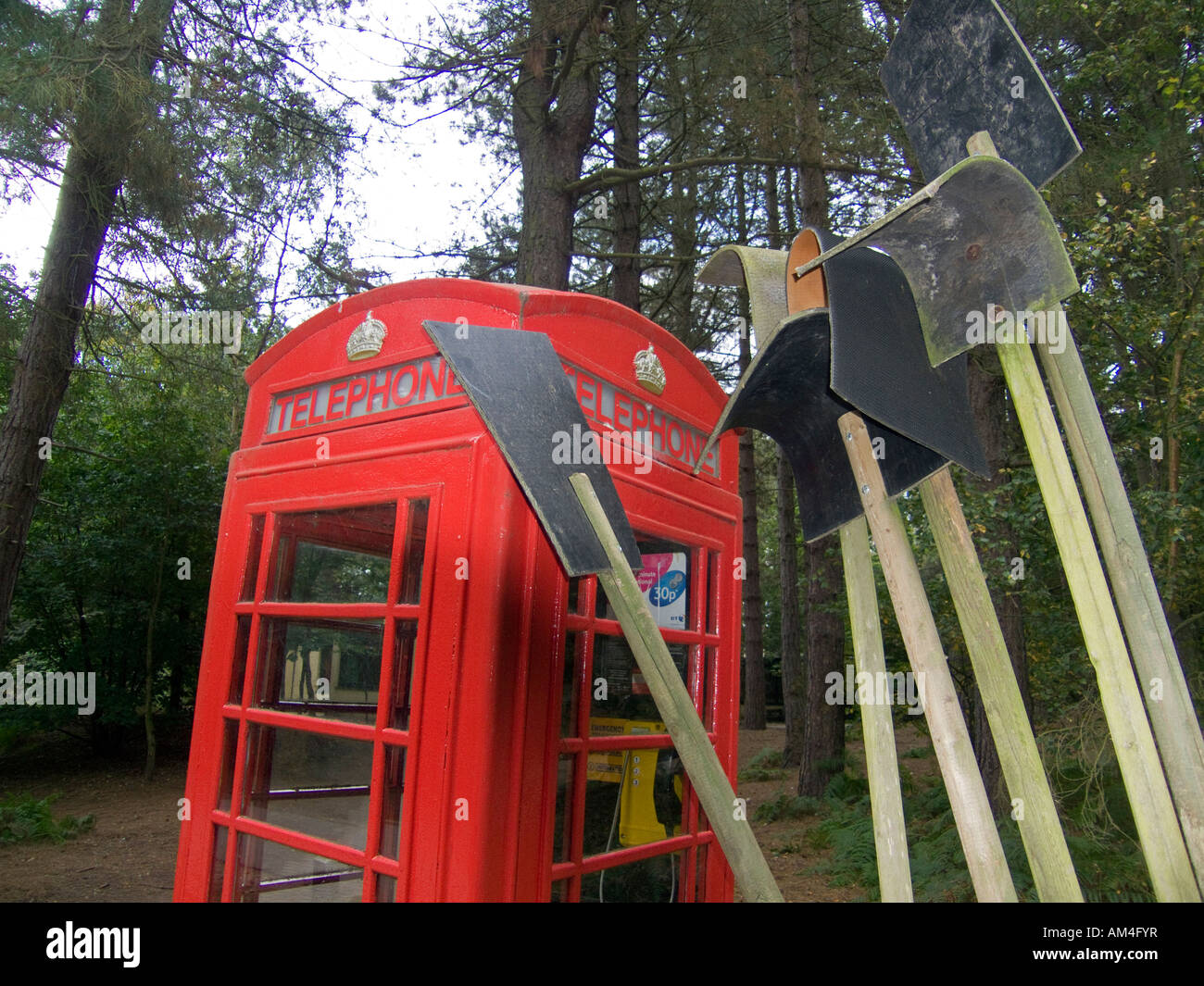 Forest fire fighting equiptment Stock Photo - Alamy