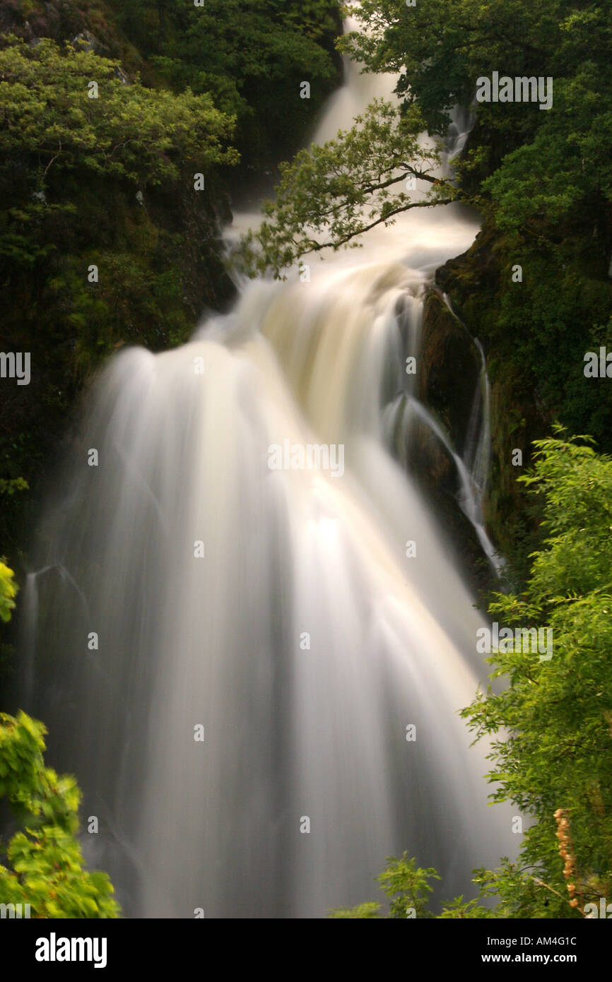 Llanberis Waterfall Stock Photos & Llanberis Waterfall Stock Images - Alamy