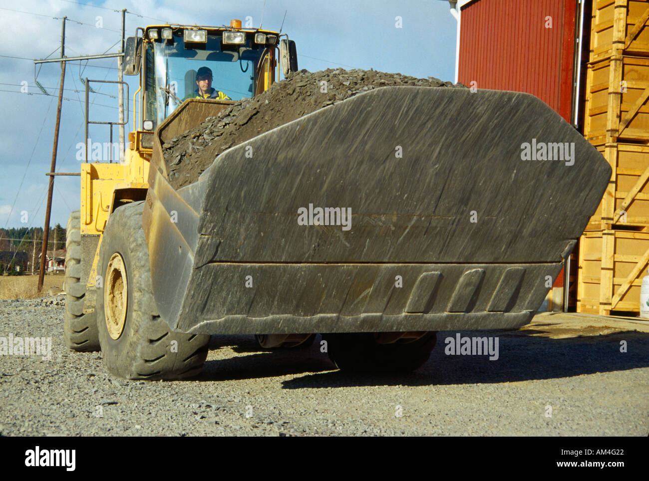 Volvo earth mover hi-res stock photography and images - Alamy