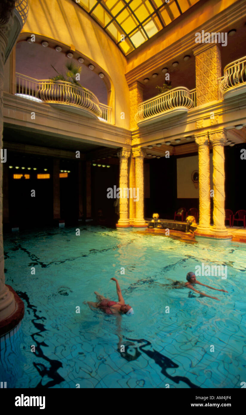 Historic gellert bath swimming pool hi-res stock photography and images ...