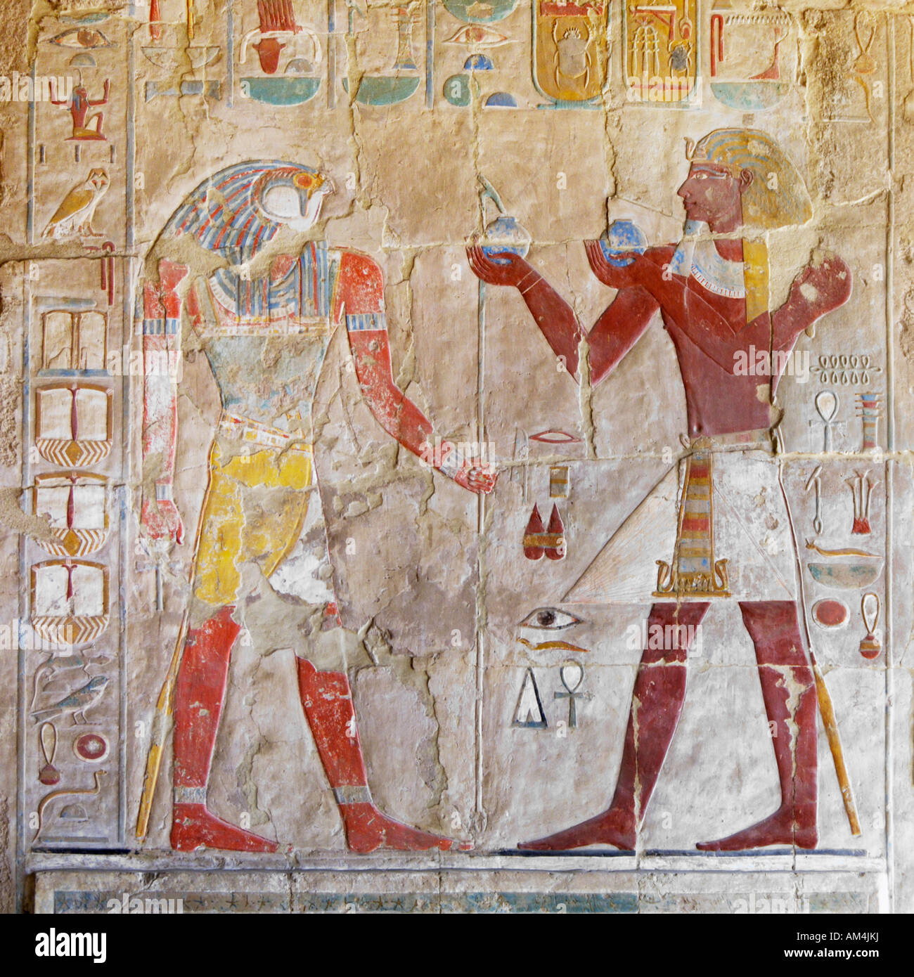 Hatshepsut Temple Drawing