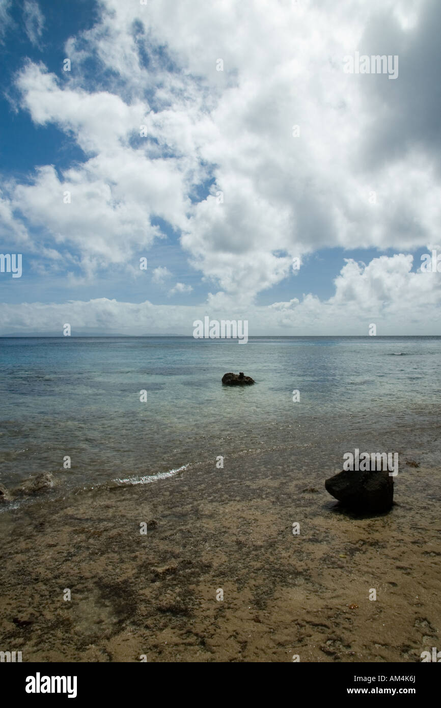 Low tide in Fiji Stock Photo - Alamy