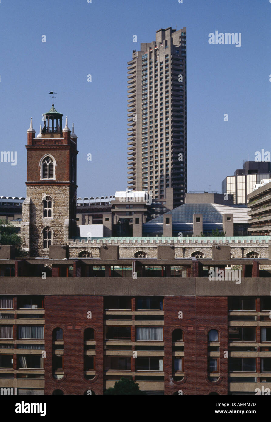 The Barbican, City of London. Housing development. 1982. Architect ...