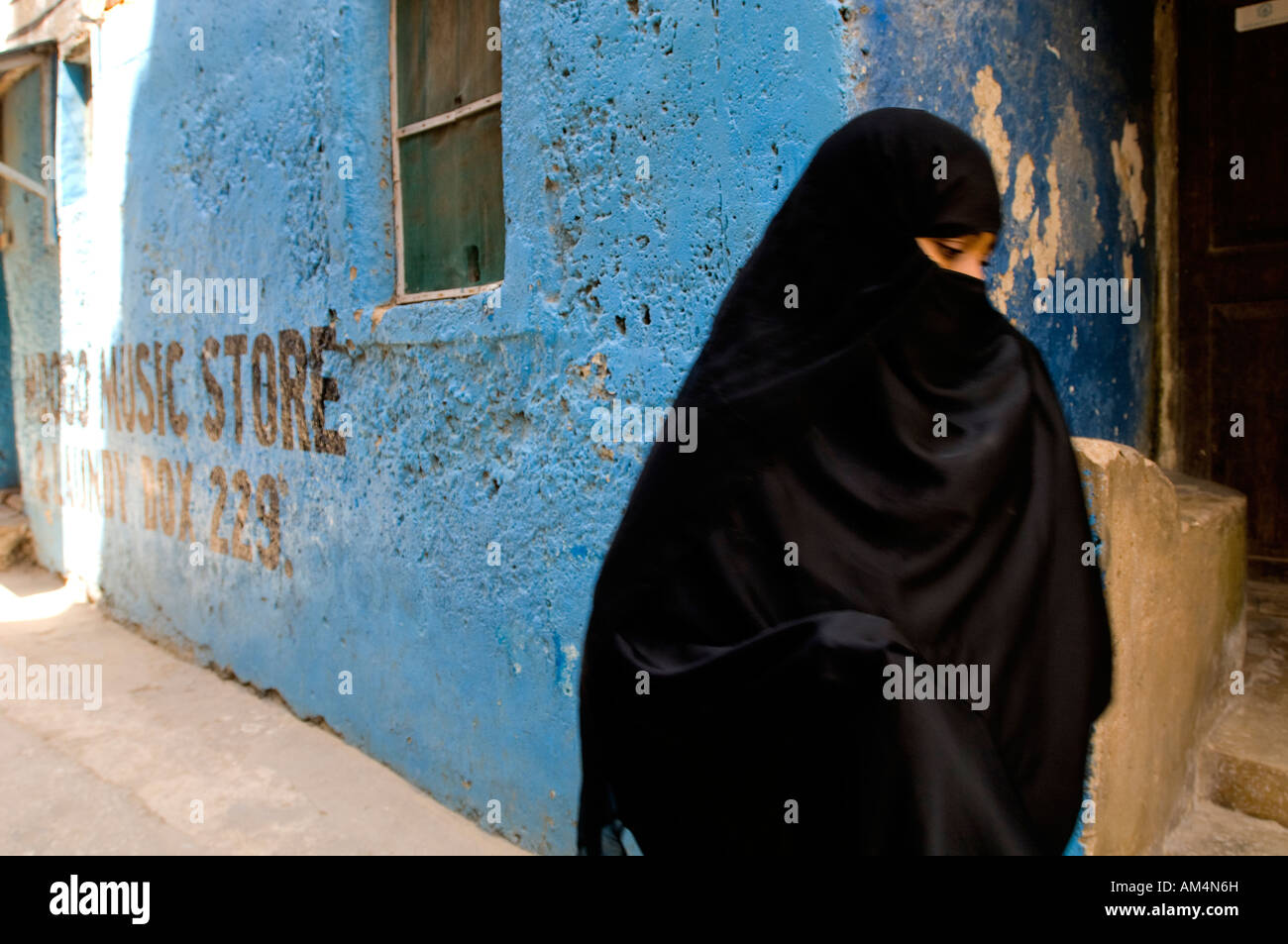 Kenya, Lamu island, Lamu city classified as World Heritage by UNESCO ...