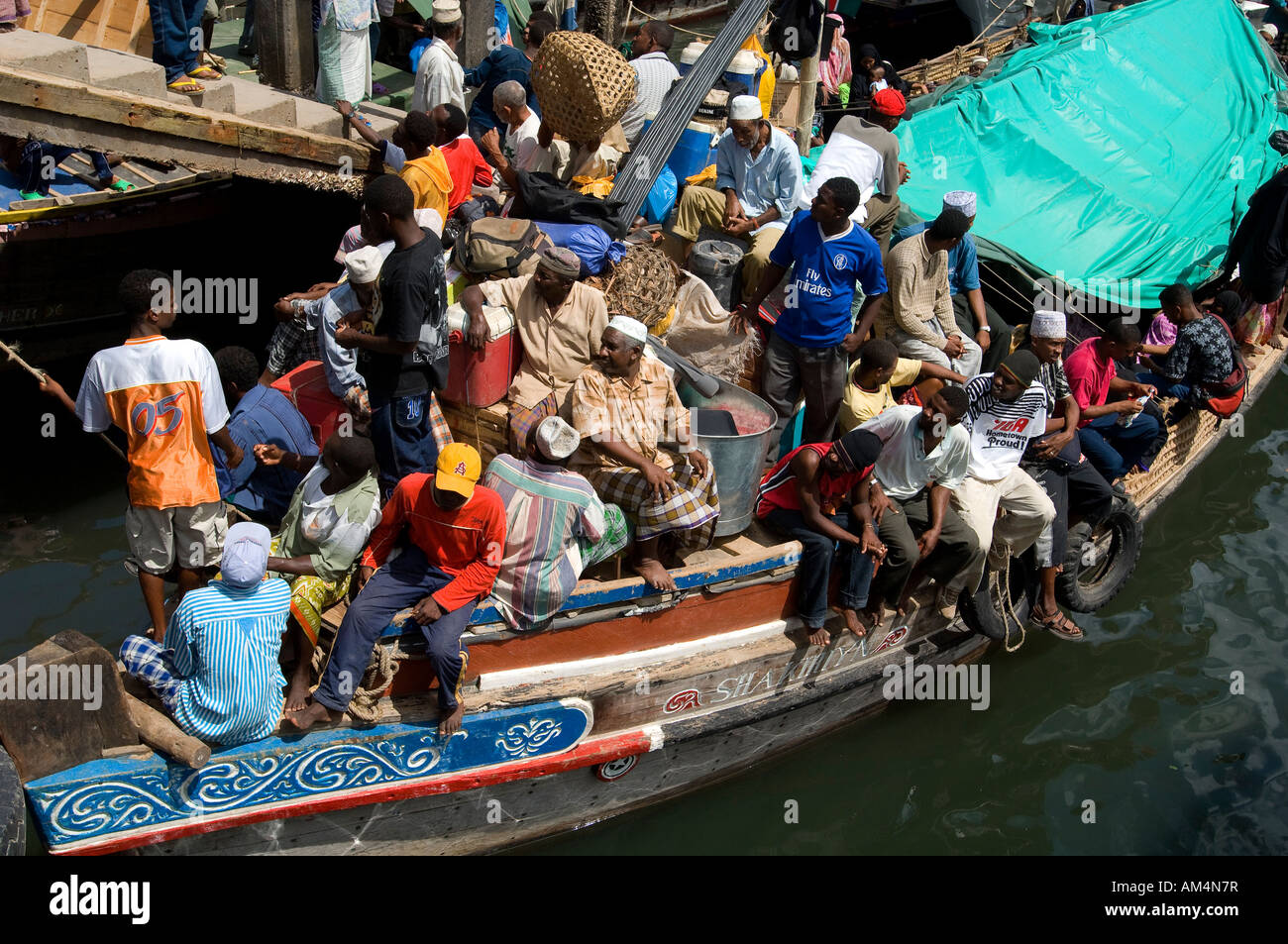 Kenya, Lamu island, Lamu city classified as World Heritage by UNESCO ...