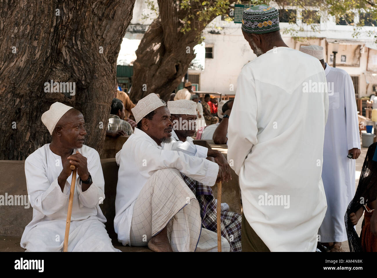 Kenya, Lamu island, Lamu city classified as World Heritage by UNESCO ...