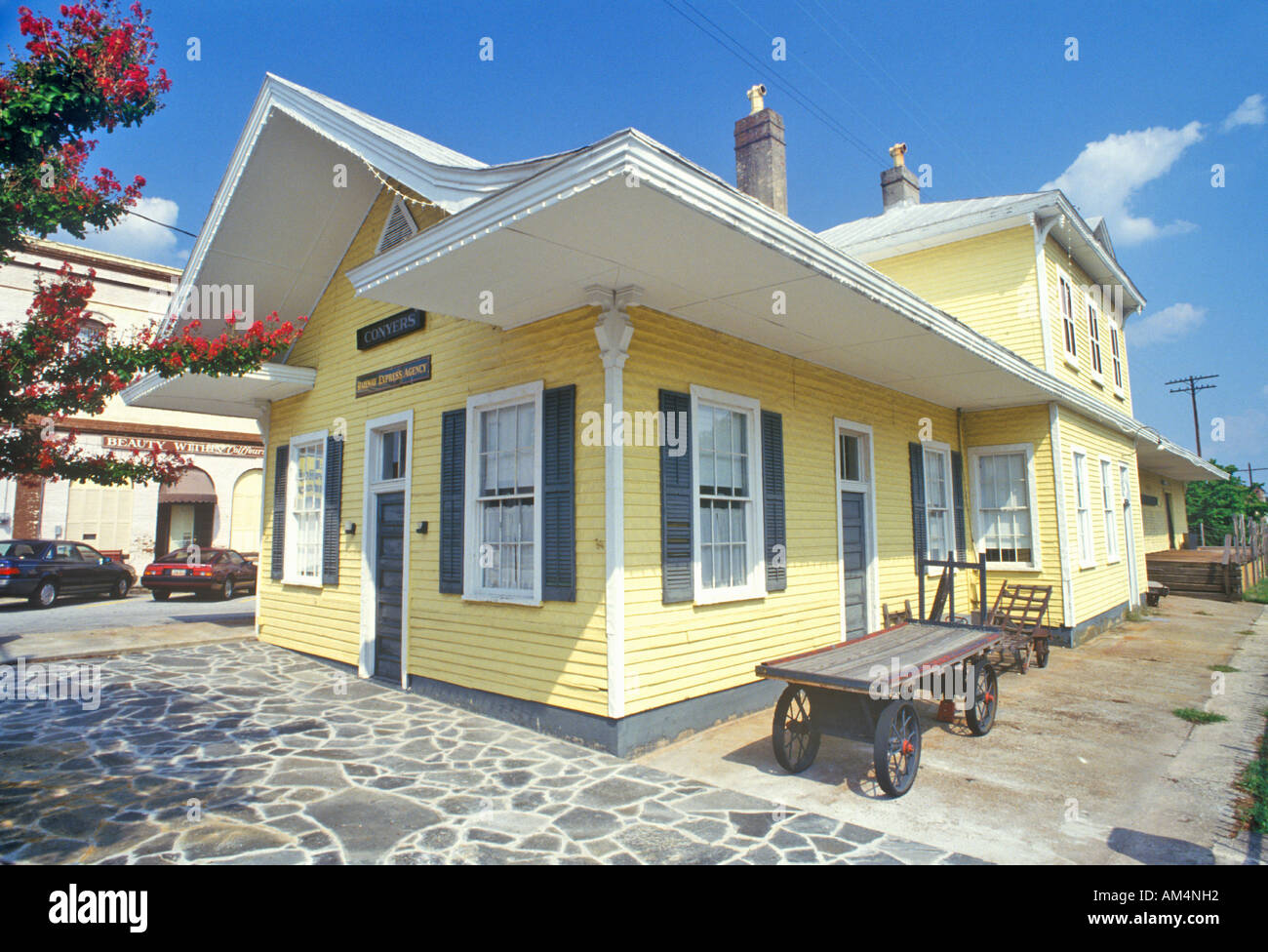 Historic Olde Town Conyers Conyers Georgia Stock Photo - Alamy