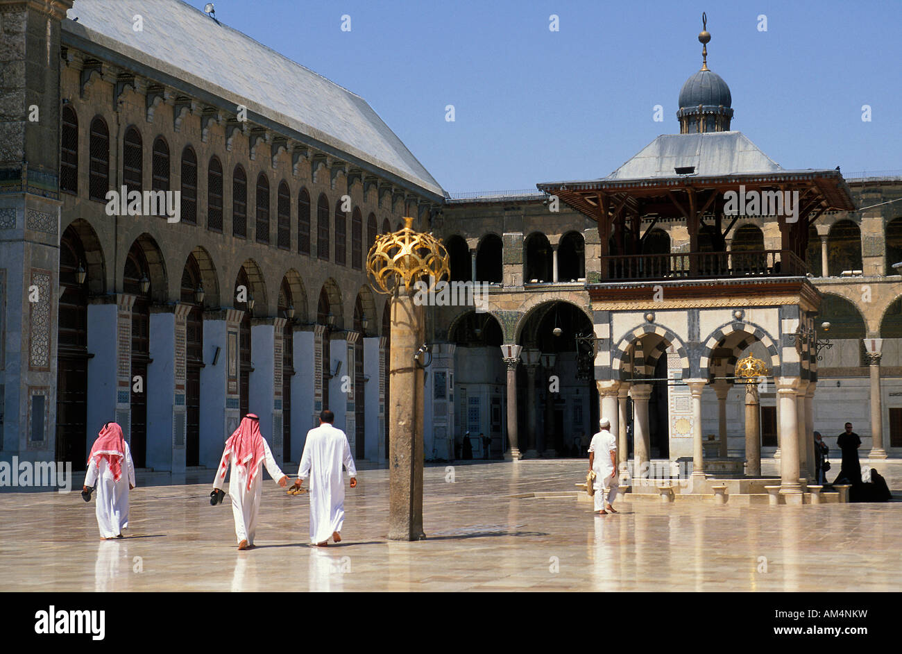 Syria, Damascus, Omeyyades Mosque Stock Photo - Alamy
