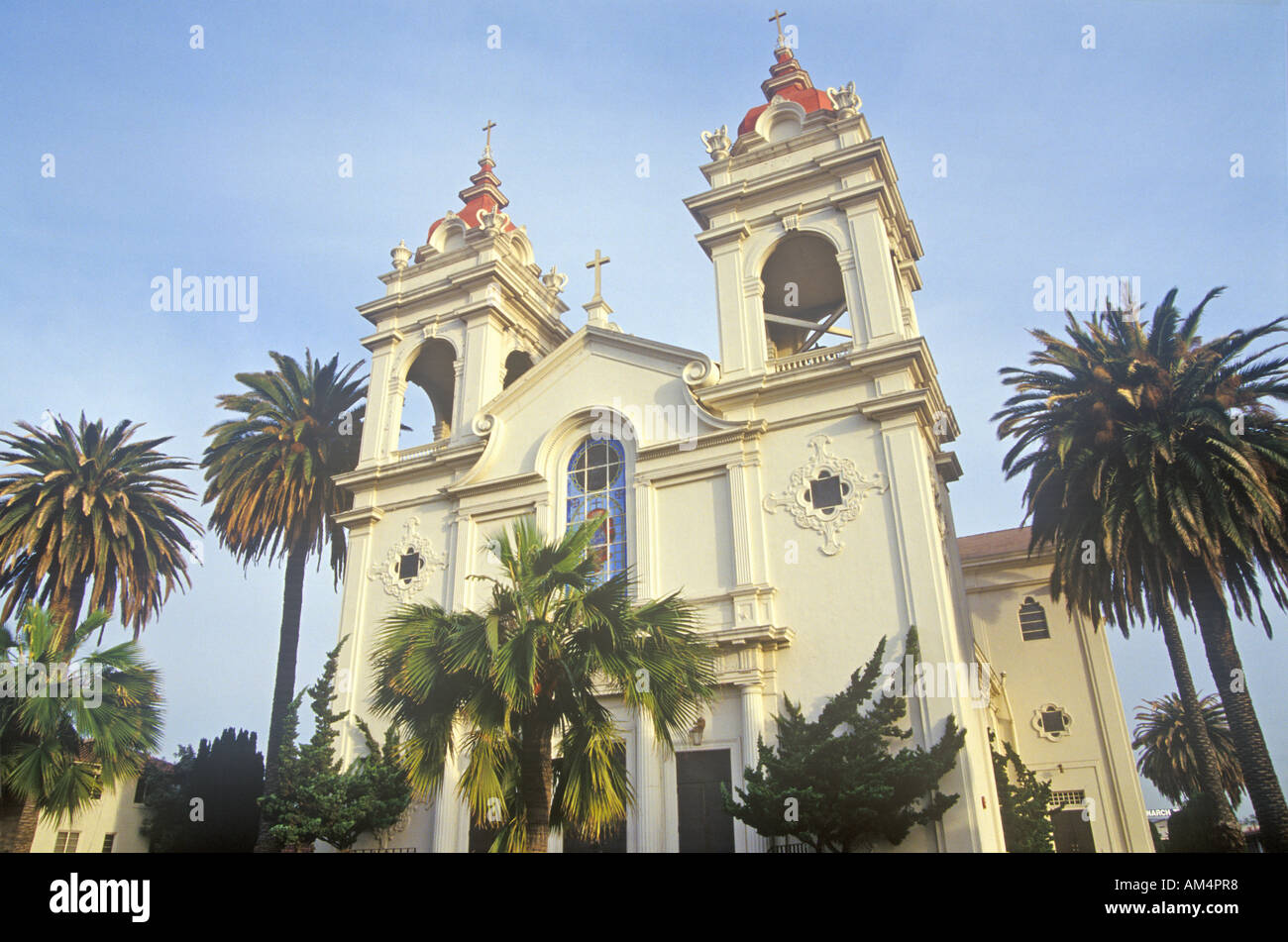 5 Wounds Catholic Church Portuguese parish in San Jose California Stock ...