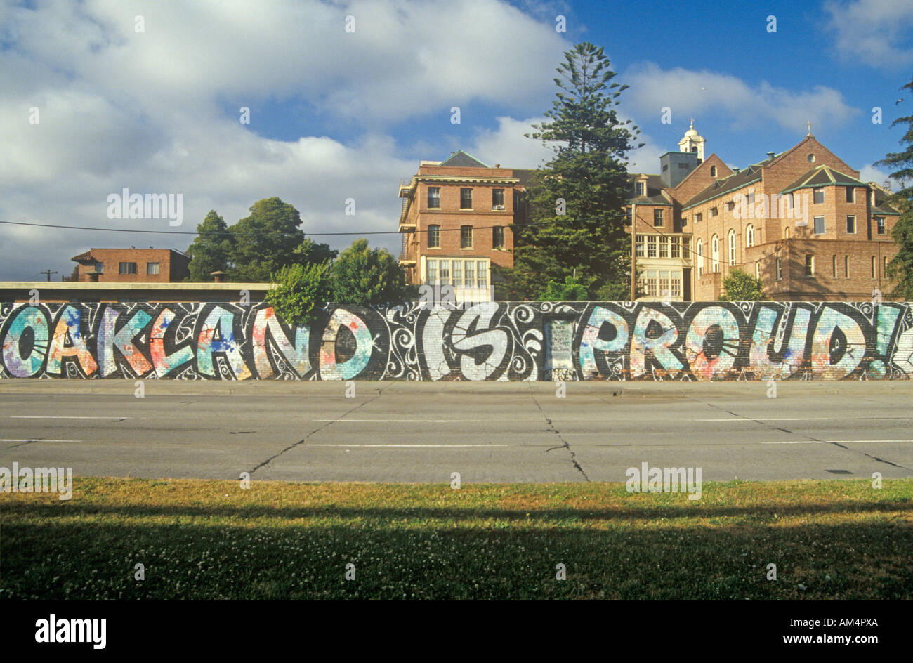 Graffiti on the streets of Oakland California Stock Photo - Alamy