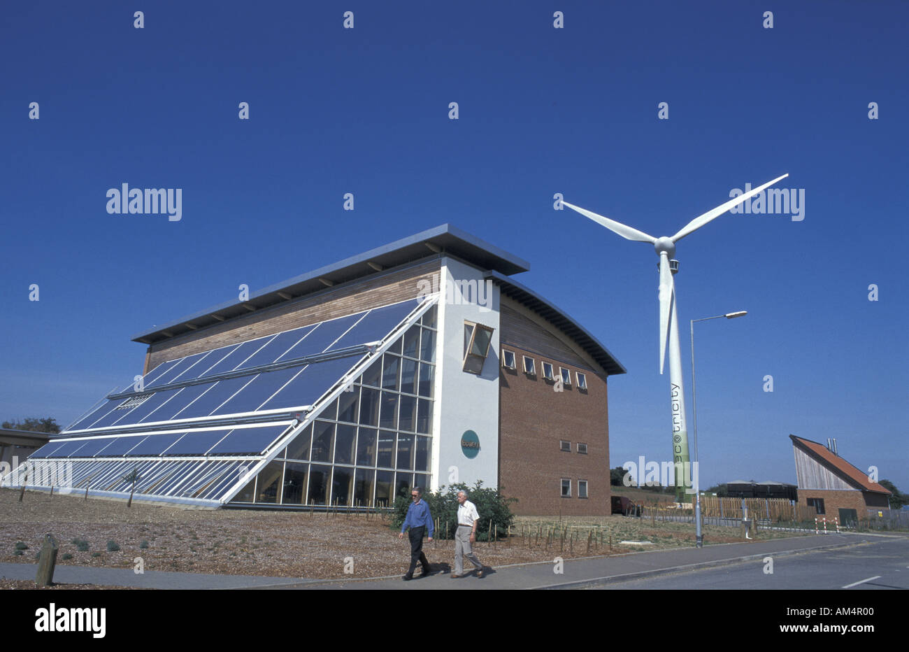 Wind turbine uk village hi-res stock photography and images - Alamy