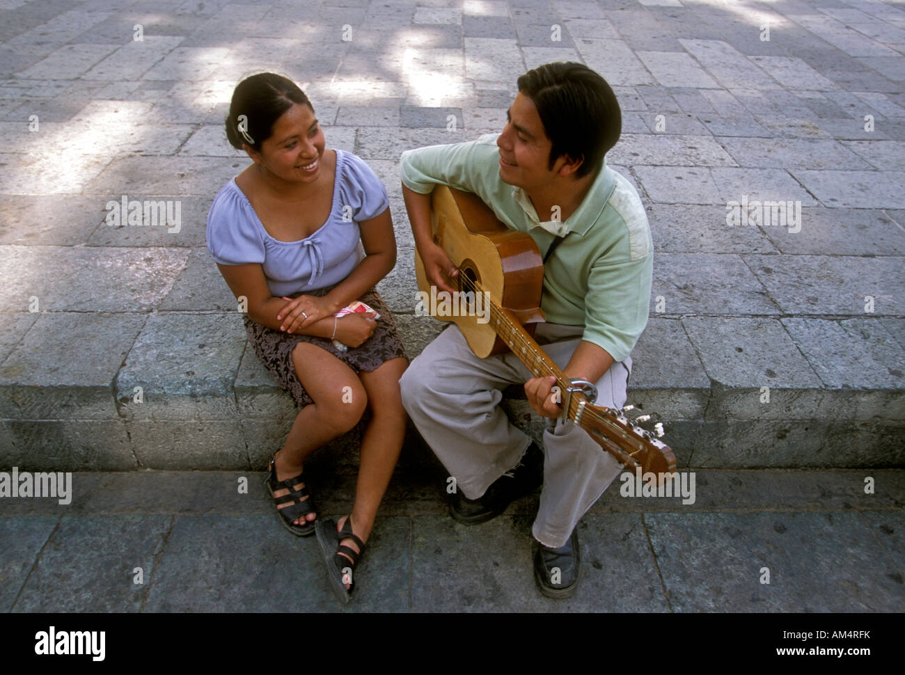 Serenading playing hi-res stock photography and images - Alamy
