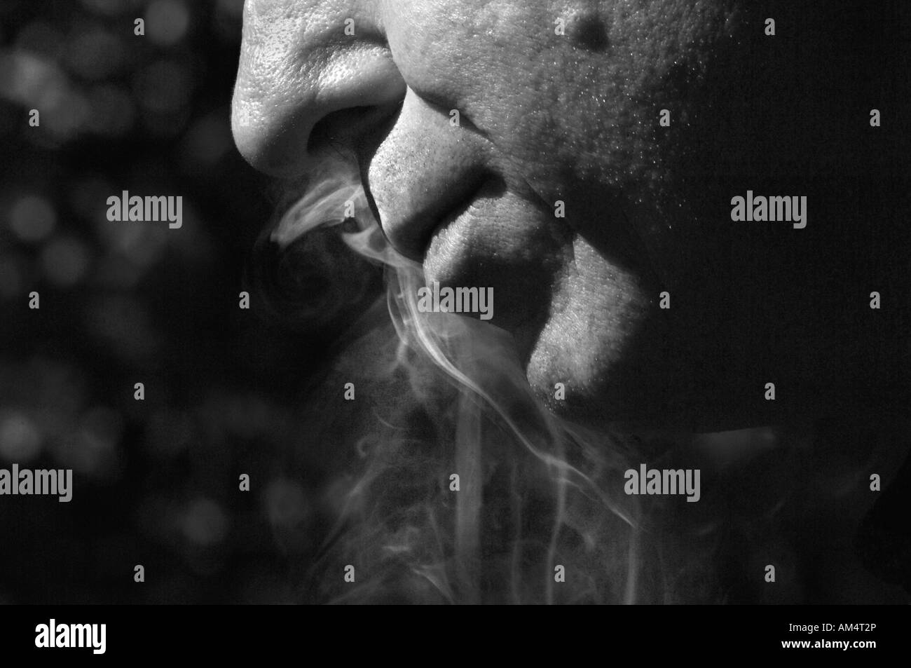 Smoke health Black and White Stock Photos & Images - Alamy