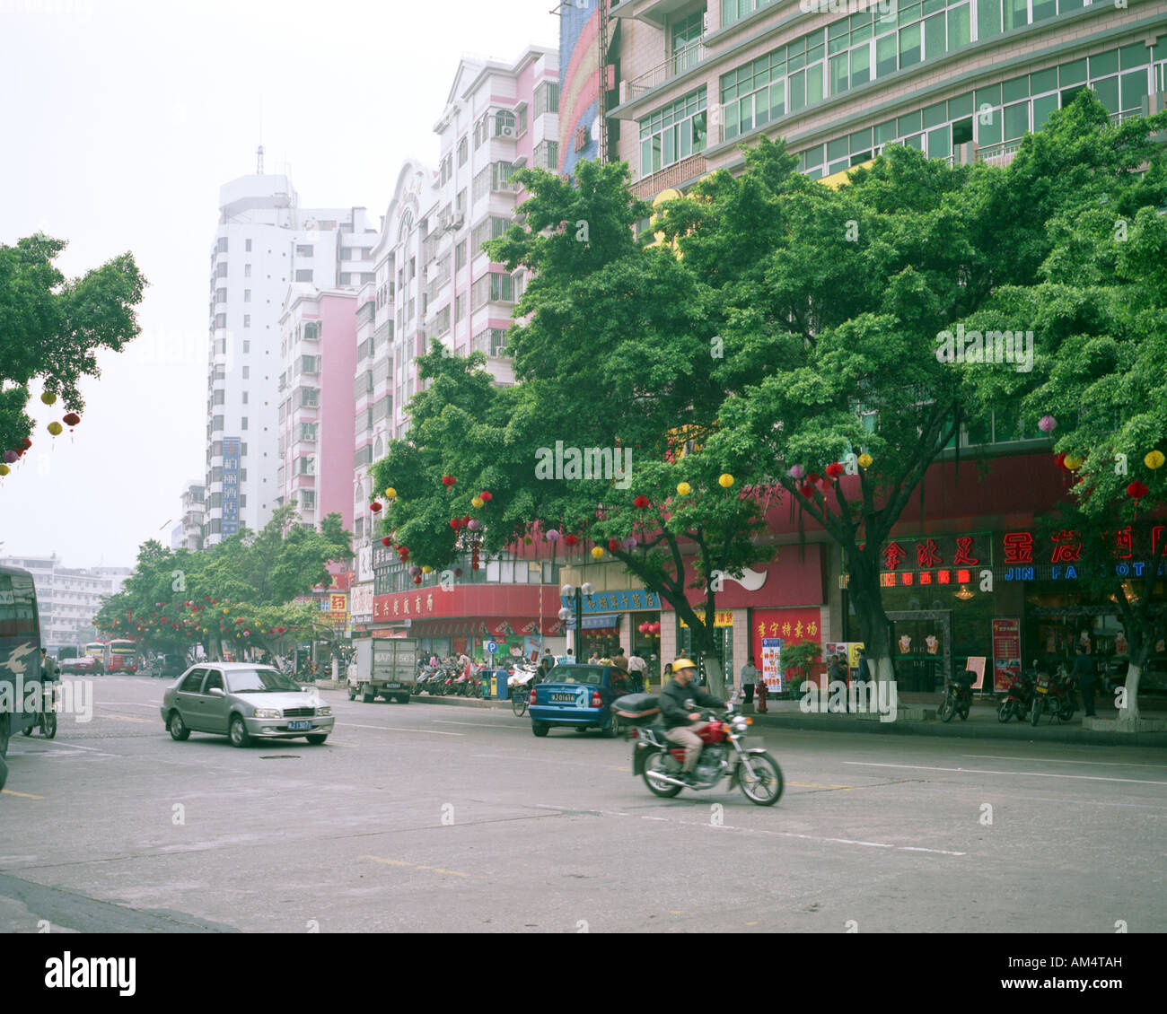 Street at Jiangmen, Guangdong, China Stock Photo - Alamy