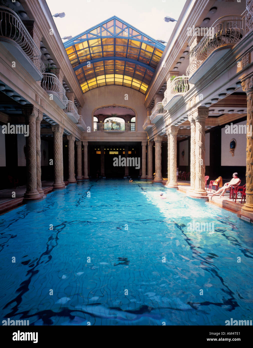 Historic gellert bath swimming pool hi-res stock photography and images ...