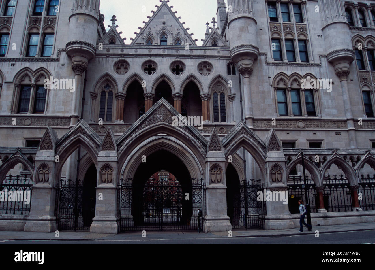 The Royal Courts of Justice, Strand, London WC1, UK Stock Photo - Alamy