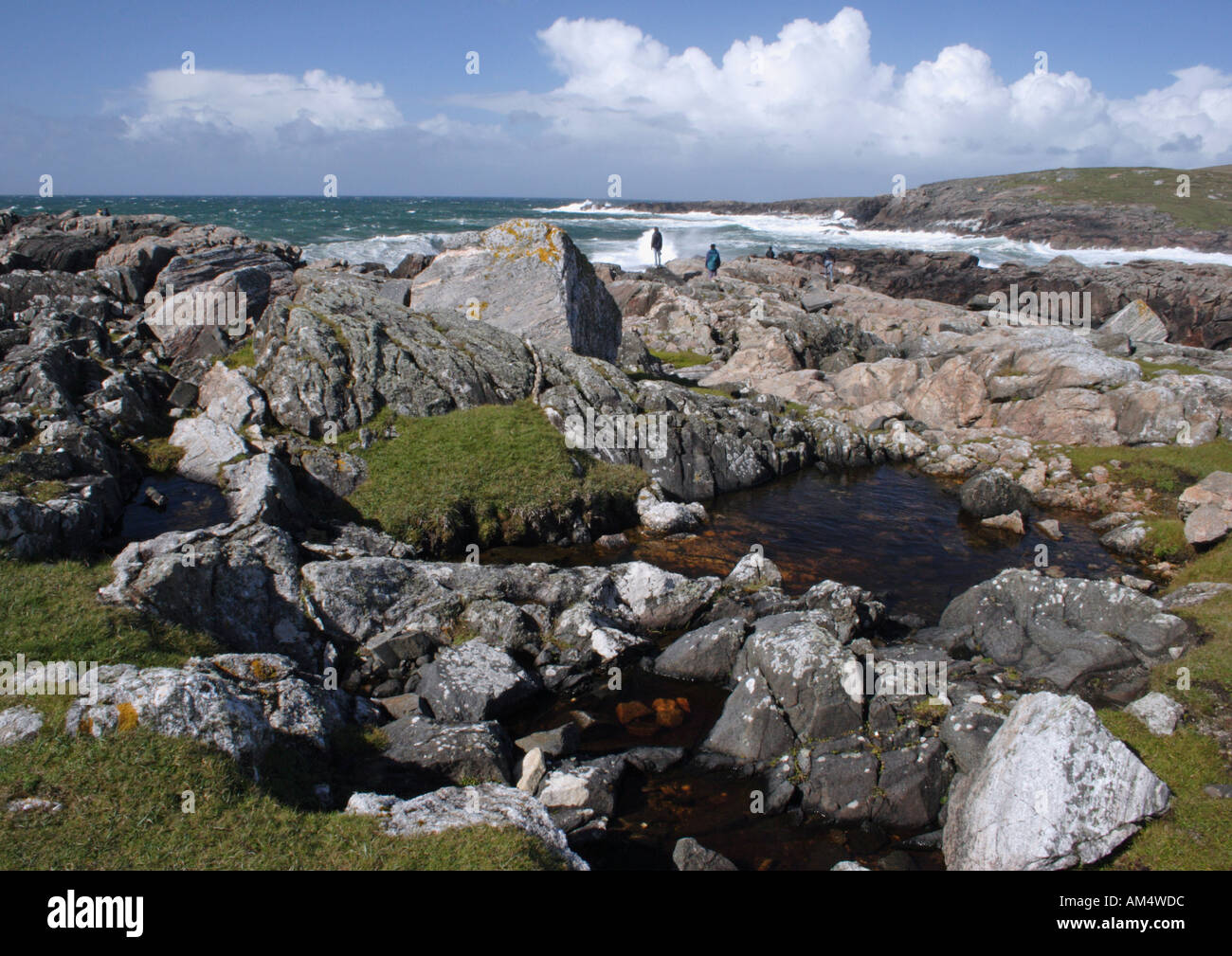 Rock pool on the beach Stock Photo - Alamy