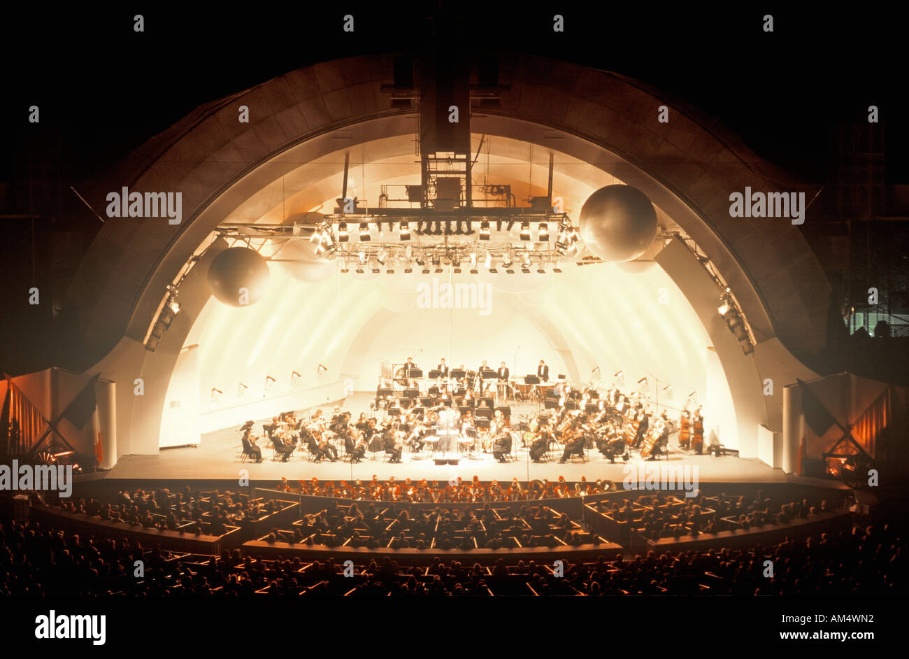 Symphony plays Tchaikovsky at the Hollywood Bowl Los Angeles California ...