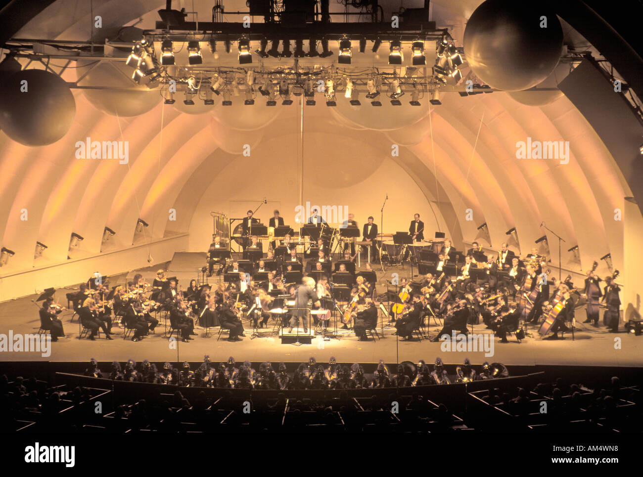 Symphony plays Tchaikovsky at the Hollywood Bowl Los Angeles California ...