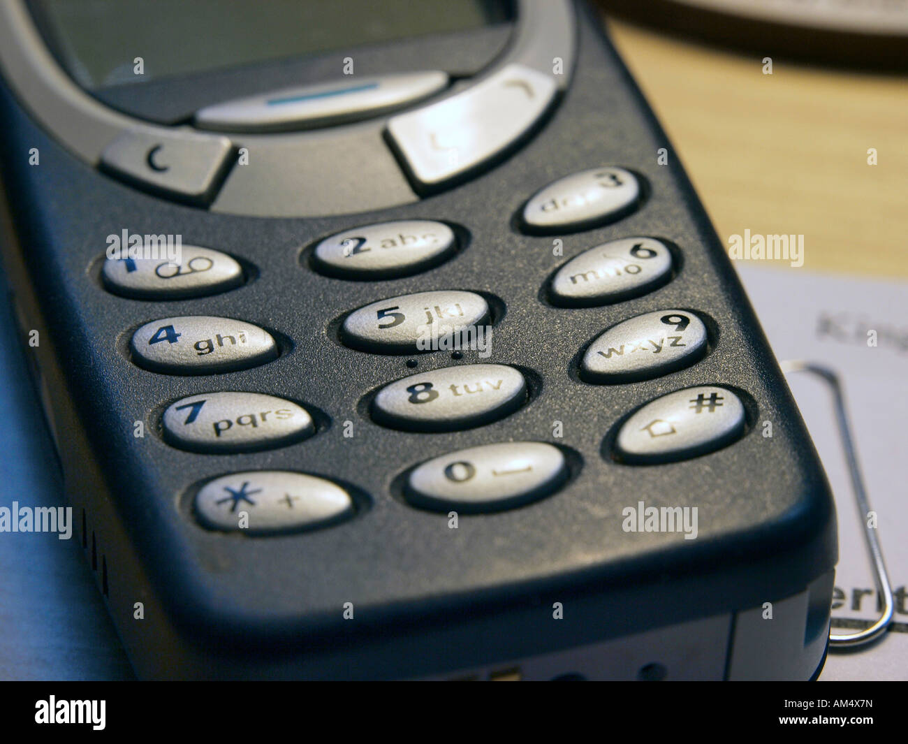 Close up photograph of a mobile phone Stock Photo - Alamy