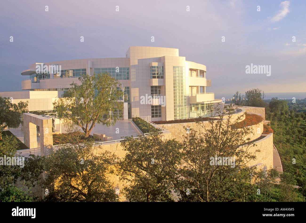 Getty center los angeles sunset hi-res stock photography and images - Alamy