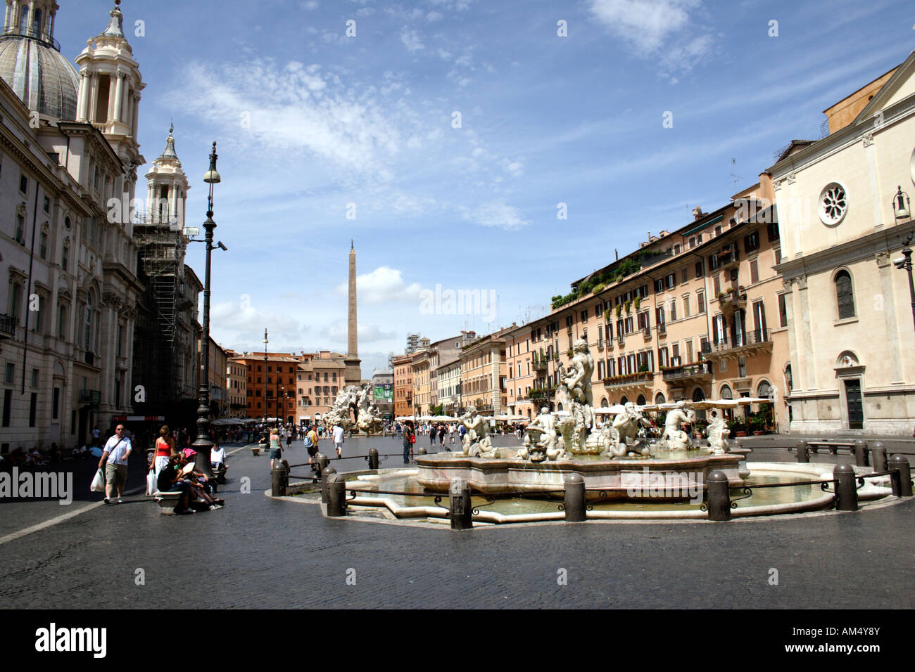 Piazza Navona Rome Stock Photo - Alamy