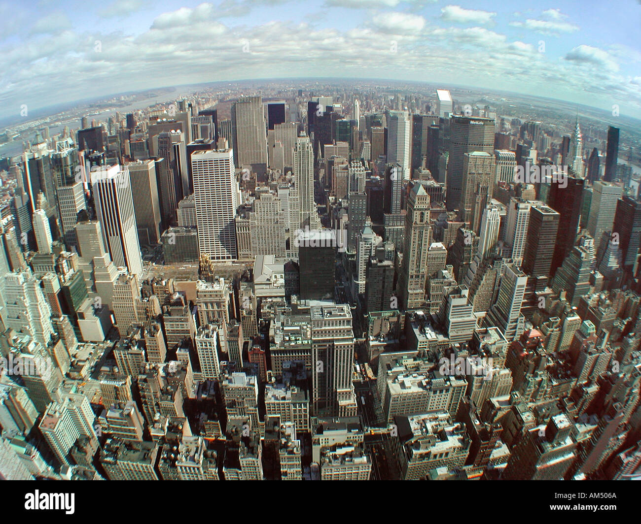 New york city birds eye view hi-res stock photography and images - Alamy