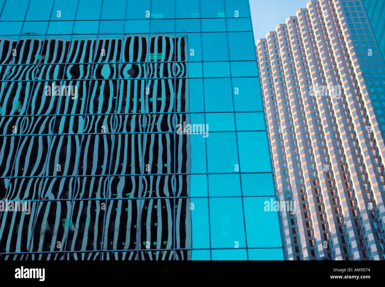 Generic glass box buildings and the reflections of others in the ...