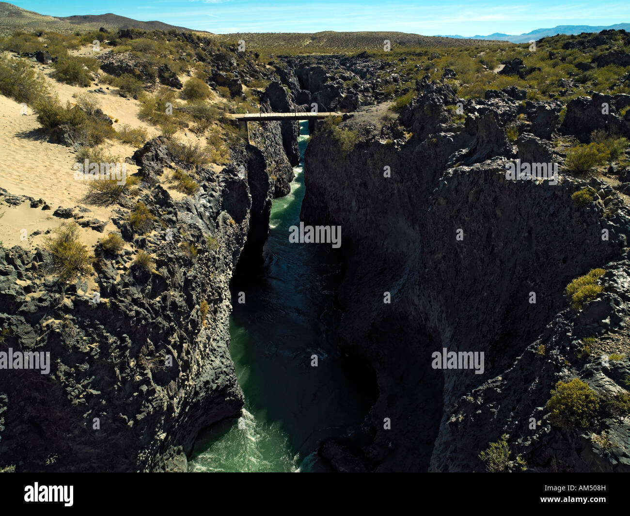 A river gorge near Malargue in Mendoza Province Stock Photo - Alamy