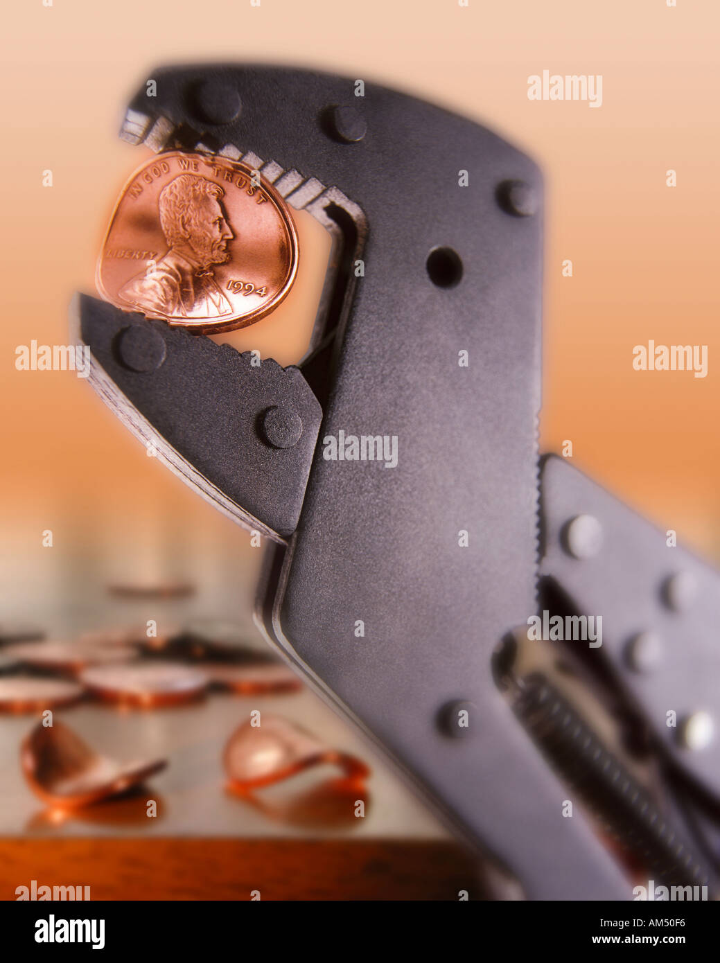 Penny pennies hi-res stock photography and images - Alamy