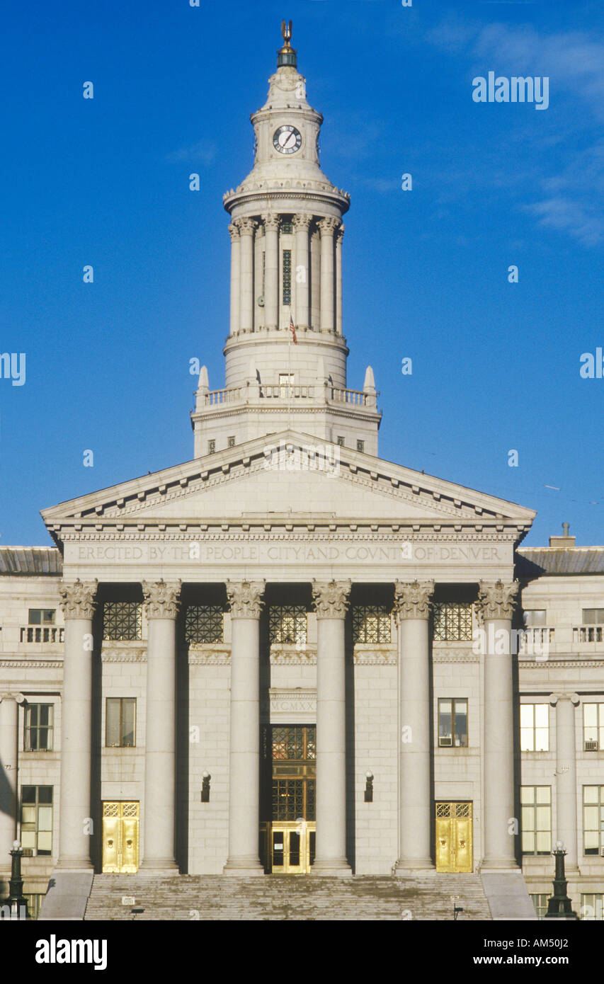 County Building Denver Colorado Stock Photo - Alamy