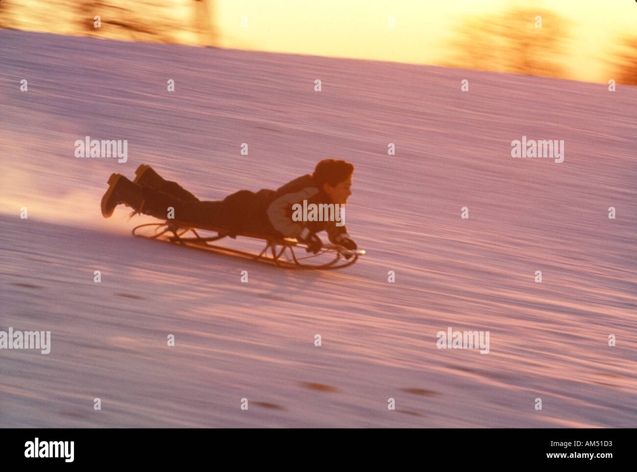 Sleds and sleighs hi-res stock photography and images - Alamy