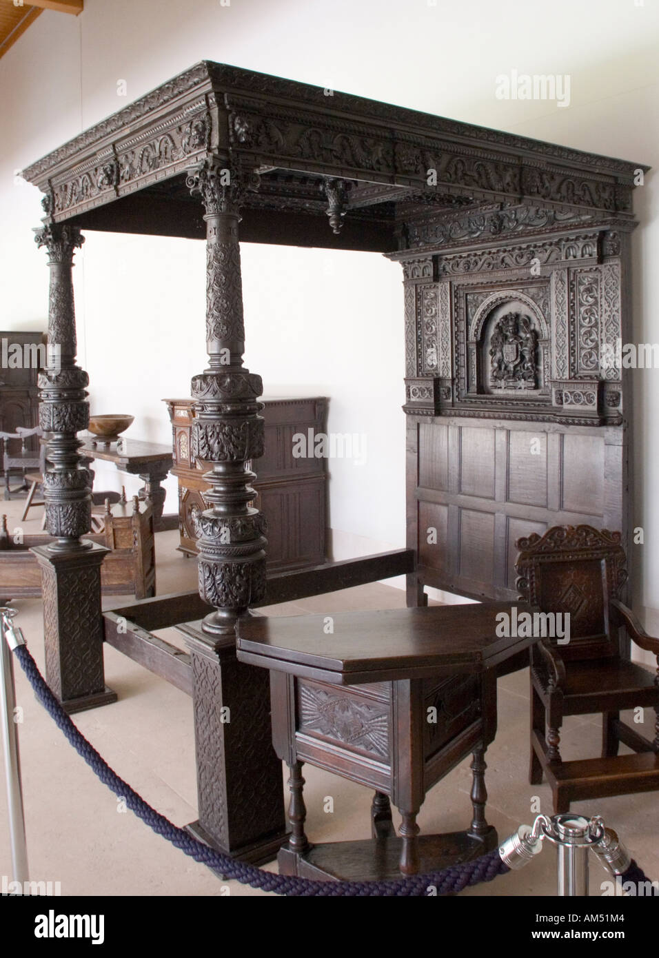 Interior at the Burrell Collection Museum Glasgow Scotland Stock Photo ...