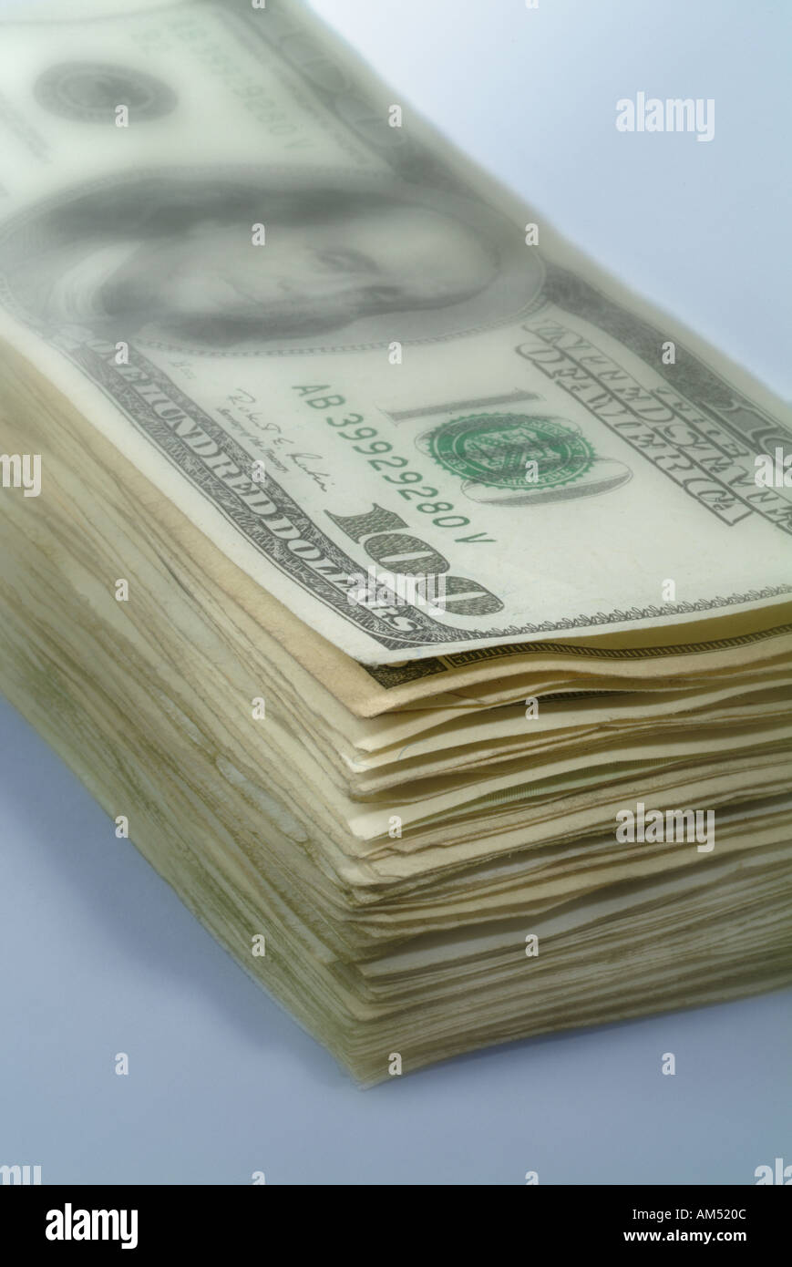 Thick stack american paper money hi-res stock photography and images ...