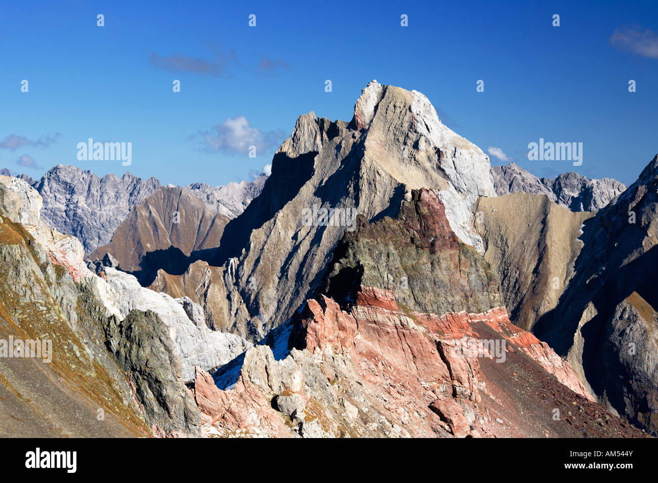 Mountain scenery Lechtal Tirol Austria Europe Stock Photo - Alamy