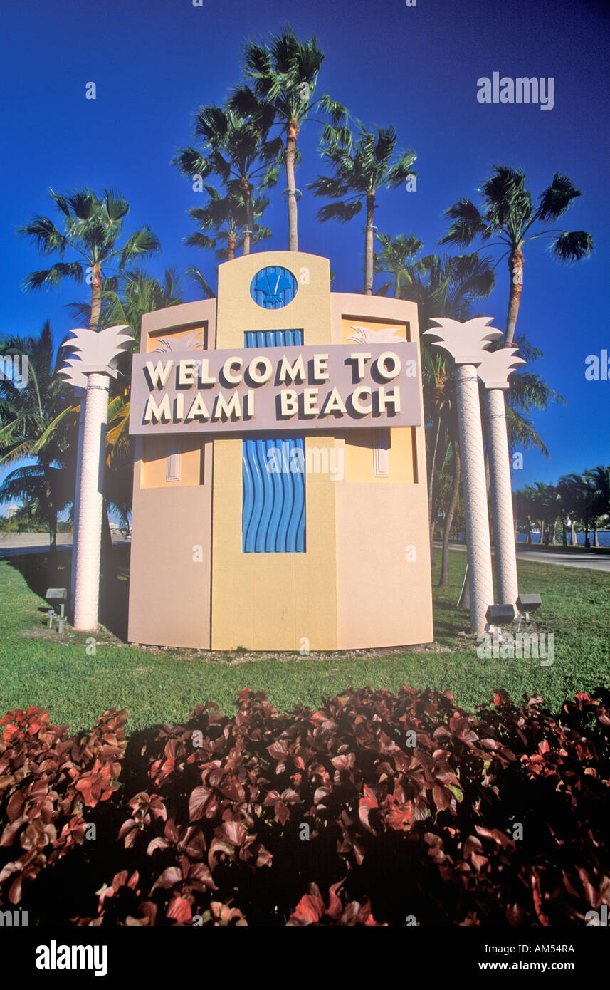 Welcome to Miami Beach also known as south beach Miami Beach Florida ...