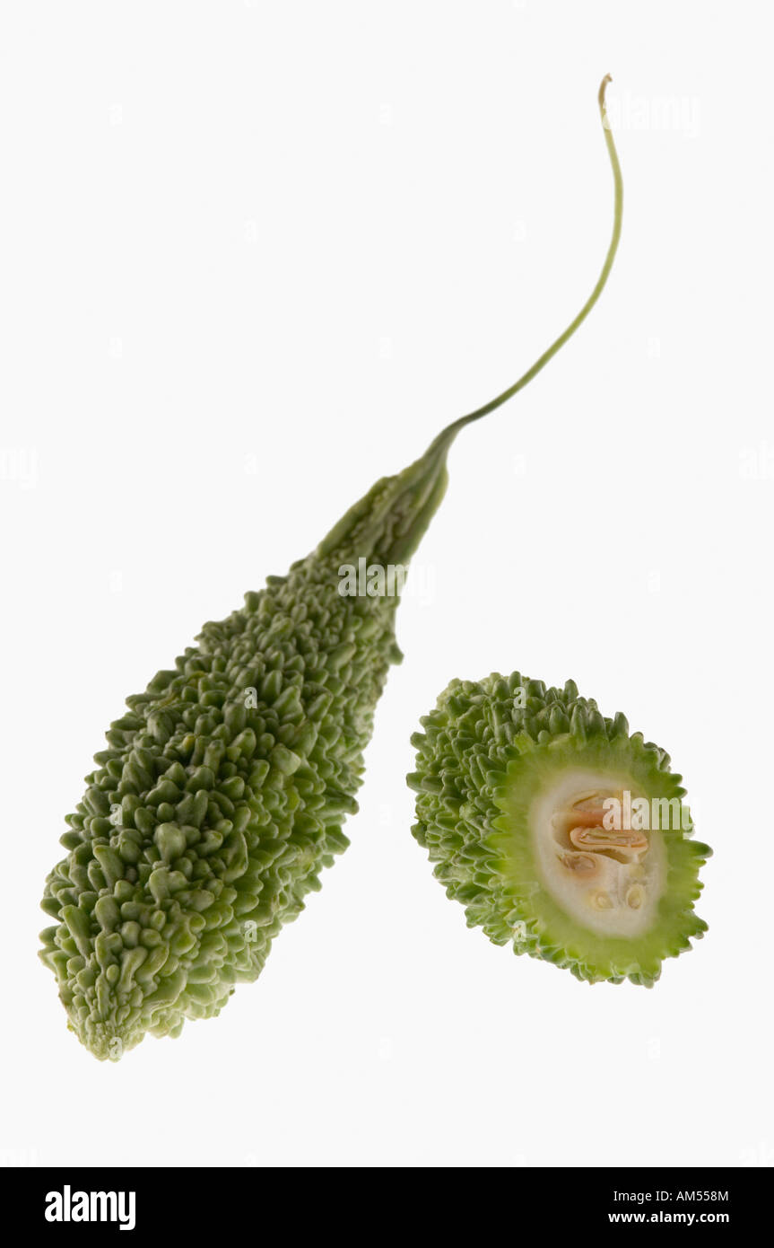 Bitter melon cross section hi-res stock photography and images - Alamy