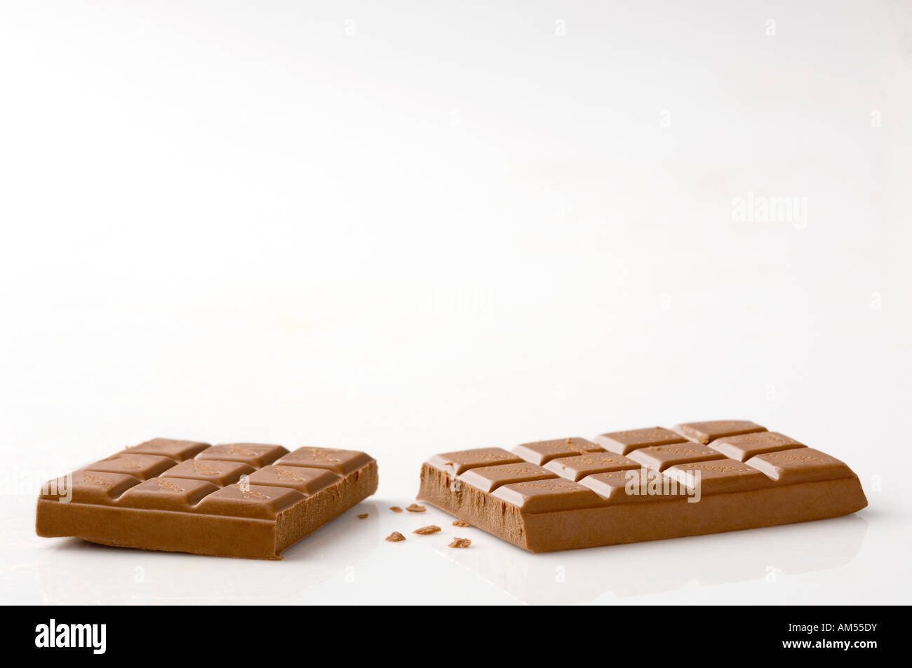 Close-up of chocolate bars Stock Photo - Alamy