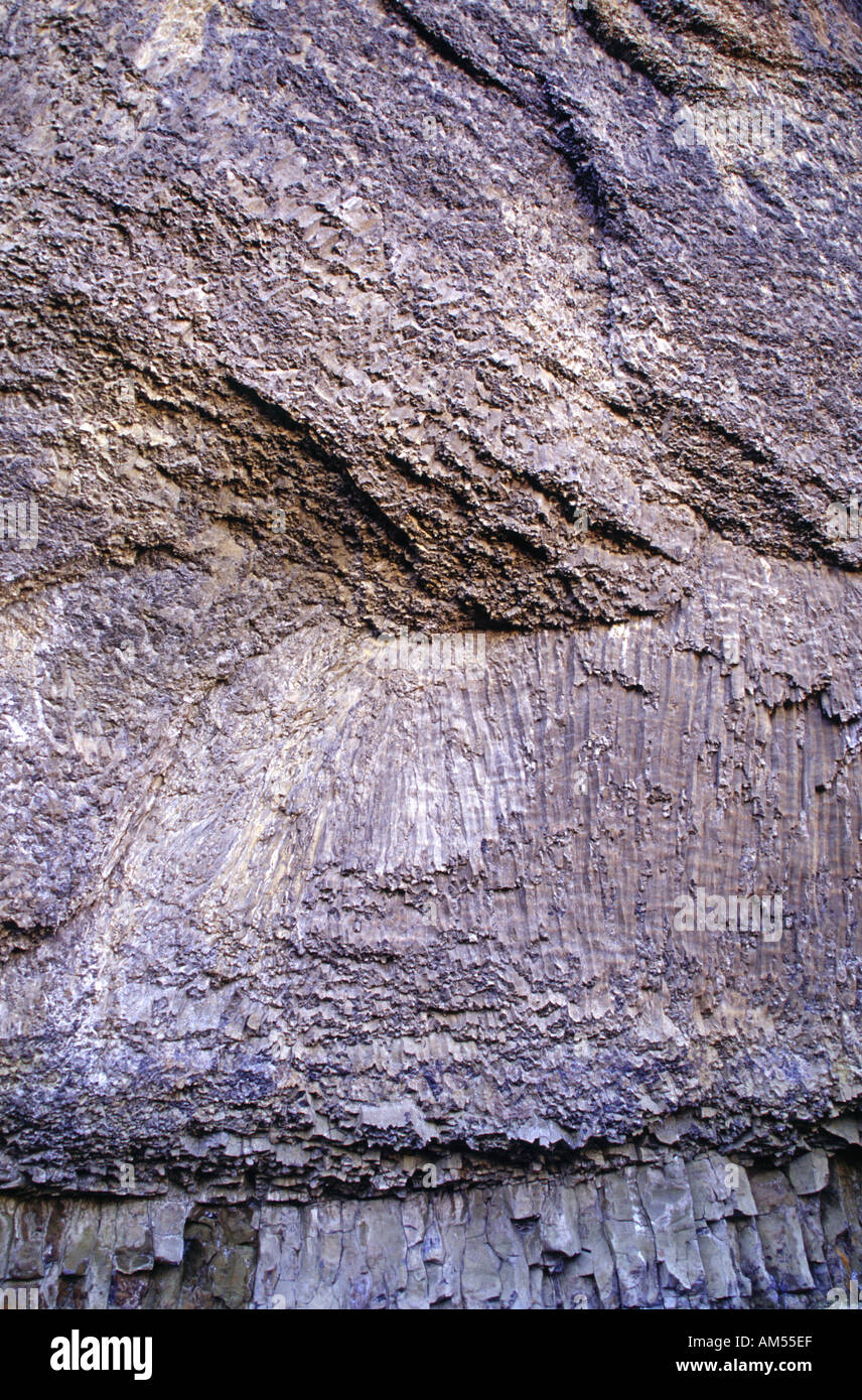 Basalt rockface rock face hi-res stock photography and images - Alamy